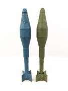 (2) WWII Practice Inert M31 Rifle Grenades - Kraft Auction Service, LLC