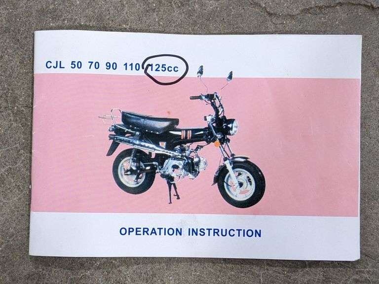2023 Honda Ice Bear Mini Bike - Kraft Auction Service, LLC