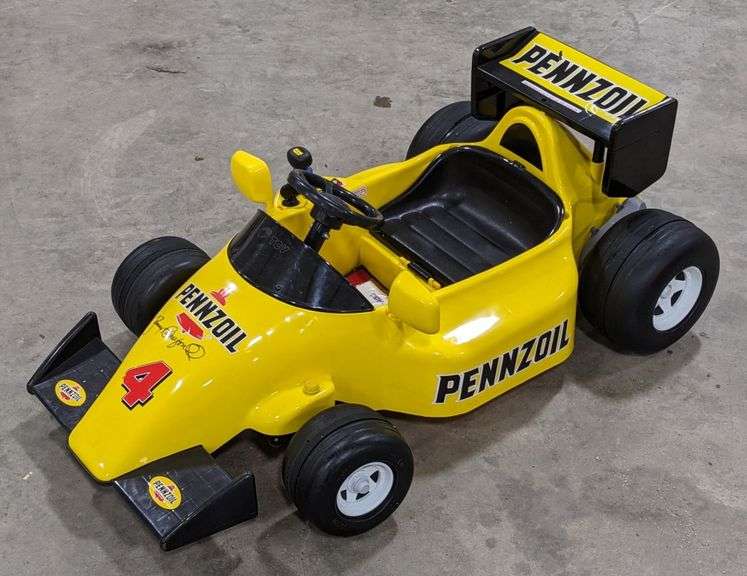 Johnny Rutherford's Pennzoil Electric Kid's Car - Kraft Auction Service ...
