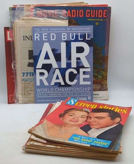 (J) Movie Memorabilia Magazines assorted titles and years. - Kraft ...