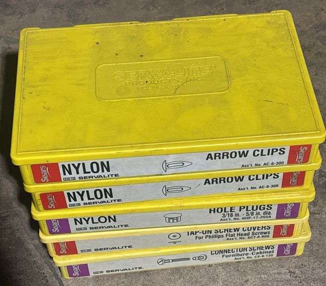 (D) Arrow Clips, Hole Plugs, Connector Screws, and More. - Kraft ...