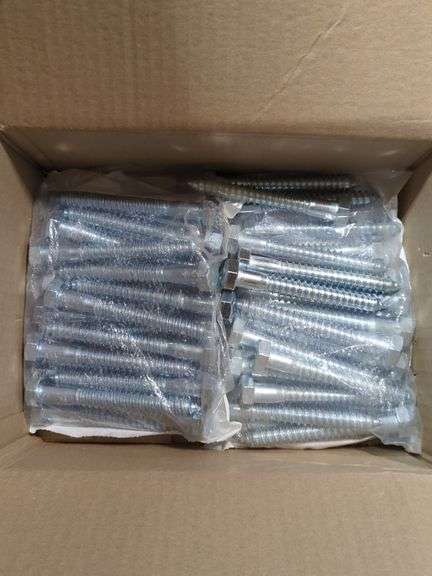 Box Of 5" Concrete Screws - Kraft Auction Service, LLC