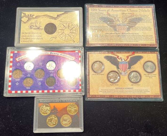 Coin Sets Including, World War II Lincoln Penny Collection, 120 Years ...