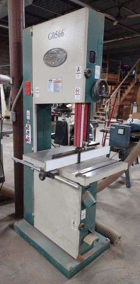 2006 Grizzly 21" Heavy Duty Band Saw (Model G0566) - Kraft Auction ...