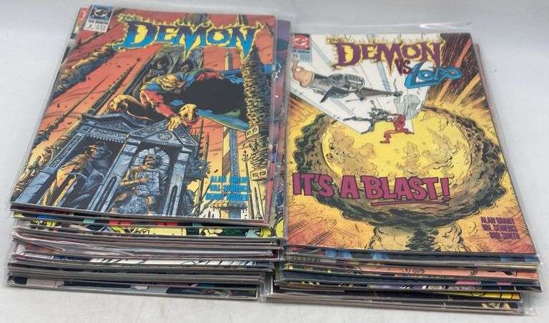 (DE) 39 DC The Demon and Deathstroke The Terminator Comics. Including ...
