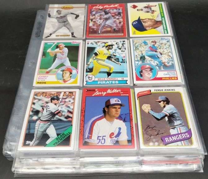 (P) Baseball assorted Hall of Fame cards 90 total - Kraft Auction ...