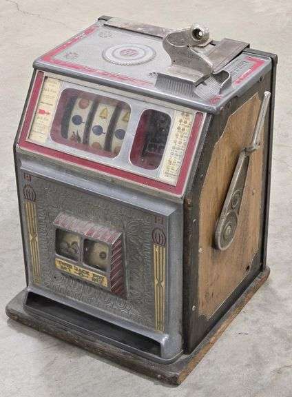 Vintage Watling 10 Cent Twin Jackpot Slot Machine - Kraft Auction ...