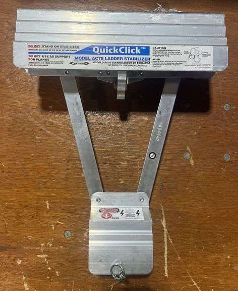 QuickClick Ladder Stabilizer - Kraft Auction Service, LLC