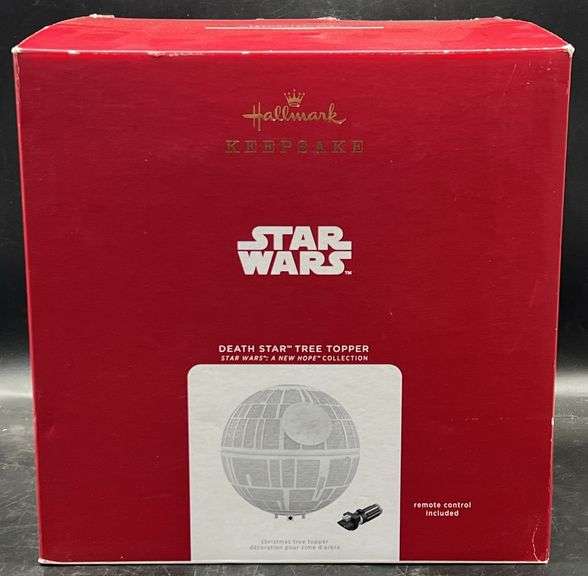 (DD) Hallmark Keepsake Star Wars Death Star Tree Topper From Star Wars ...