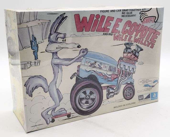 MPC Wile E. Coyote Snap-It Sealed Model Kit - Kraft Auction Service, LLC