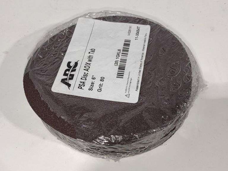 ARC PSA Discs (6" Diameter) - Kraft Auction Service, LLC