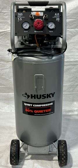 (CU) Husky 20 Gallon 165 PSI Vertical Electric Air Compressor - Kraft ...