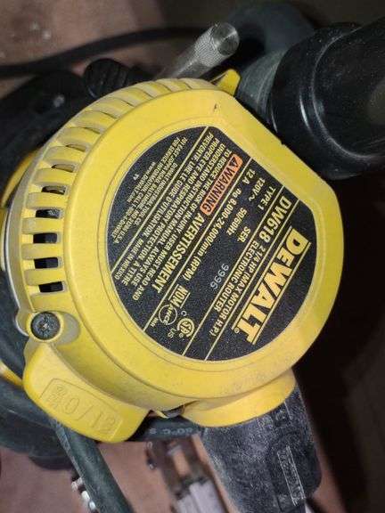 DeWalt 2-1/4"HP Electric Corded Router w/ Router Tracks (Model DW618 ...