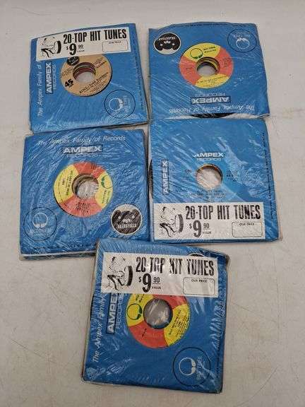 (D) Vintage 20 Top Hits Todd Rundgren 45 Rpm Record Bundle - Kraft ...