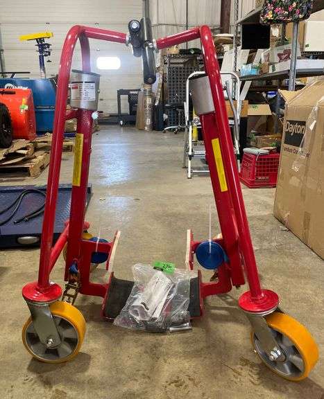 DAYTON Mechanical-Lift Machinery & Equipment Mover with Middle ...