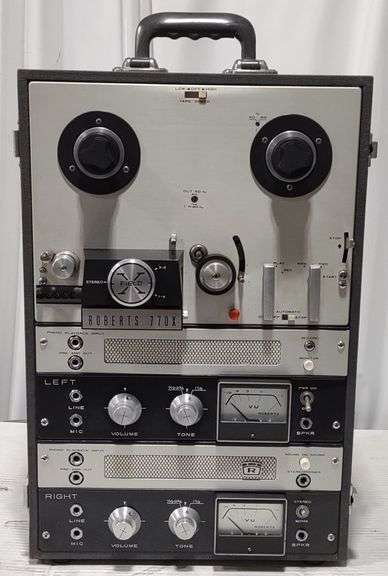 (T) Roberts 770X Audio Recorder - Kraft Auction Service, LLC