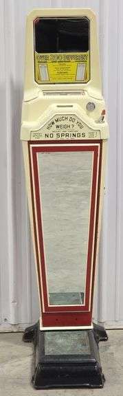 1940's Watling 400 Deluxe Fortune Telling Scale - Kraft Auction Service ...