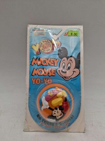 (J) Disney The Radical Yo-Yos. Including Ariel, Mickey Mouse, and ...