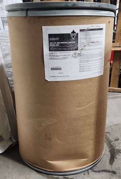 Tough Guy 100 Lb Oil Base Sweeping Compound, No Grit, Red - Kraft ...