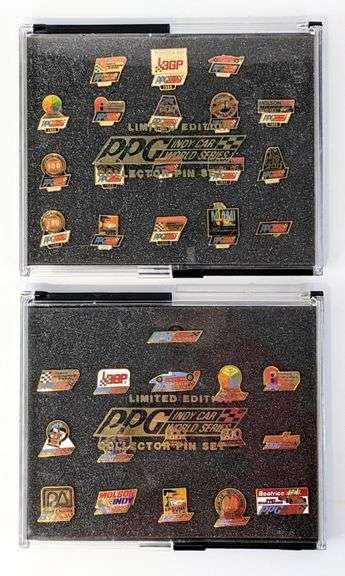 (2) Indy Car CART Collector Pin Sets - Kraft Auction Service, LLC