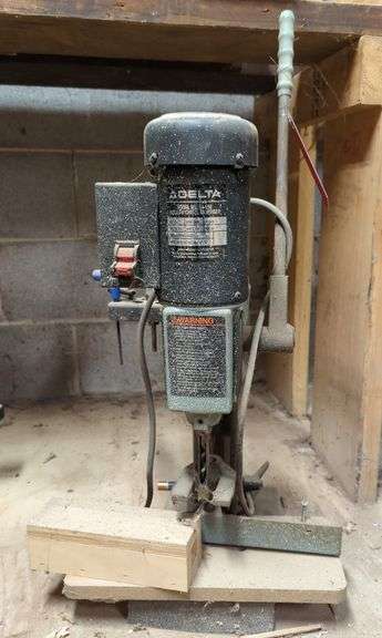 Delta Hollow-Chisel Mortiser Model #14-650 - Kraft Auction Service, LLC