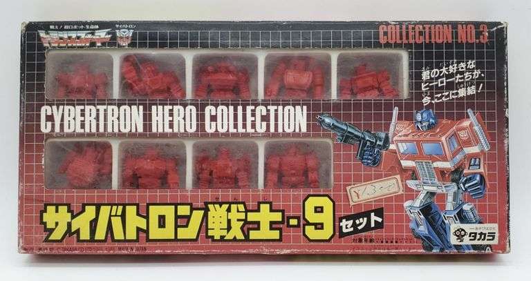 1986 G1 Transformers Japanese Cybertron Hero #3 - Kraft Auction Service ...
