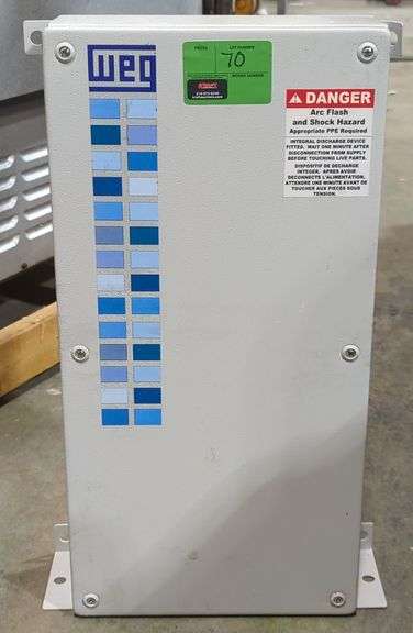 Weg BCWTCO75V53A4-F Power Factor Correction Enclosed Box (14"×5"×24 ...