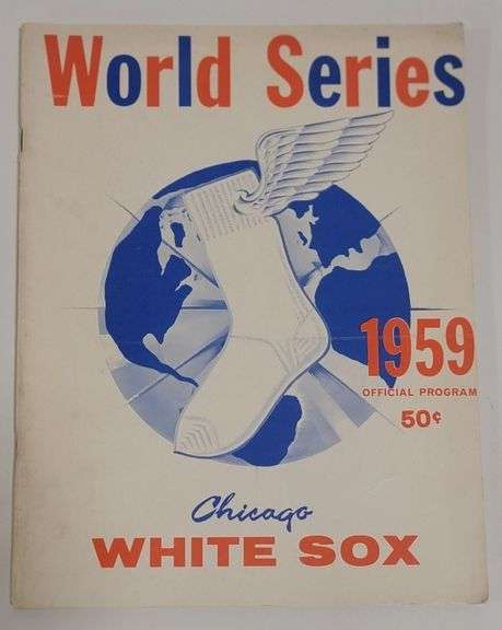 1959 White Sox World Series Program - Kraft Auction Service, LLC