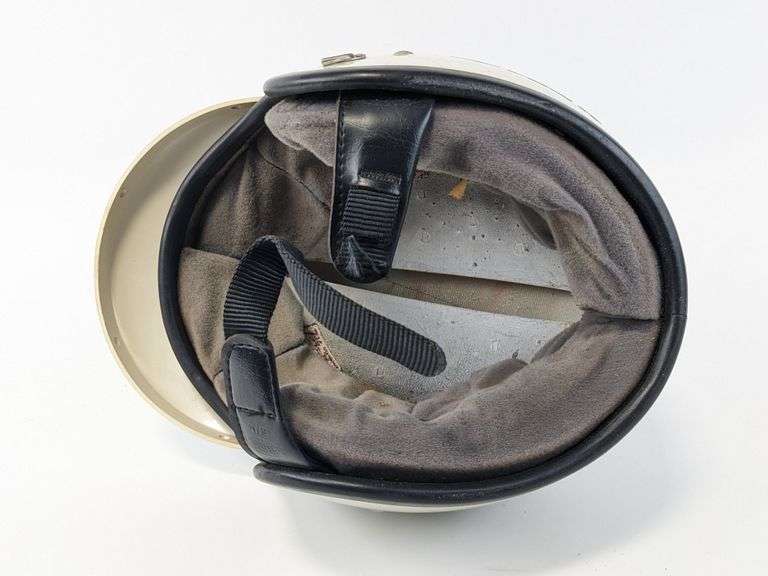 Johnny Rutherford's 1970s Open Face Bell Helmet - Kraft Auction Service ...