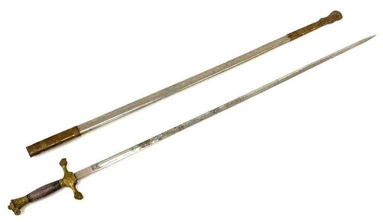 N.S. Meyer Howe Military School Cadets Sword - Kraft Auction Service, LLC