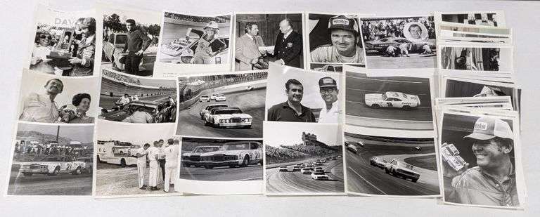 Racing Pictorial NASCAR Racing Photos Lot - Kraft Auction Service, LLC