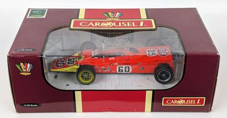 1/18 Carousel 1 Joe Leonard STP Lotus #60 - Kraft Auction Service, LLC