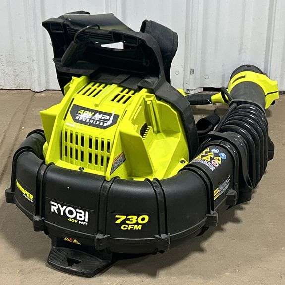 (CV) Ryobi 40V HP 165 MPH Cordless Battery Backpack Blower - Kraft ...