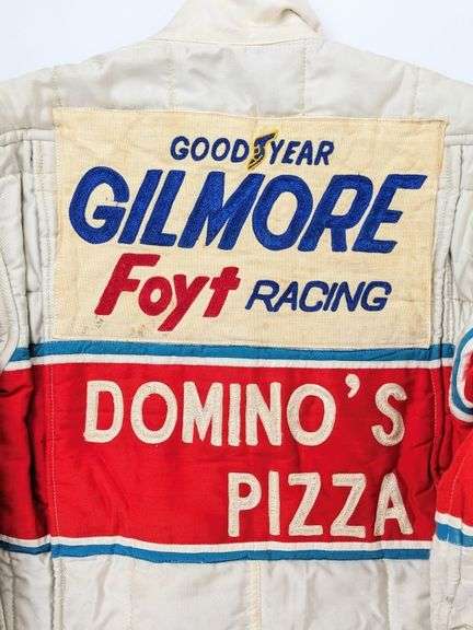 Rutherford's Gilmore-Foyt Domino's Pizza Uniform - Kraft Auction ...