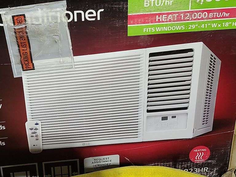 LG Room Air Conditioner Cooling And Heating Room Size 1000 Sq Ft 18,000 ...