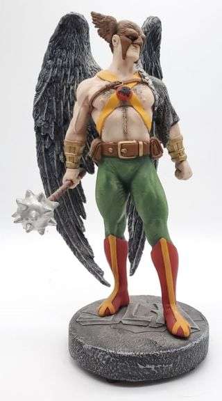 DC Comics Hawkman JLA Statue - Kraft Auction Service, LLC