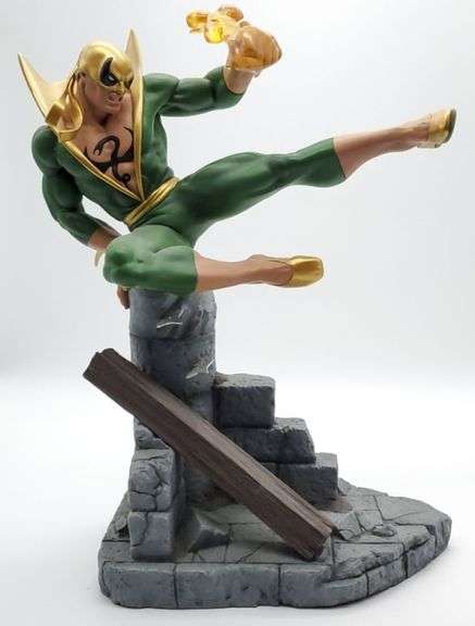 Marvel Iron Fist Hard Hero Statue - Kraft Auction Service, LLC