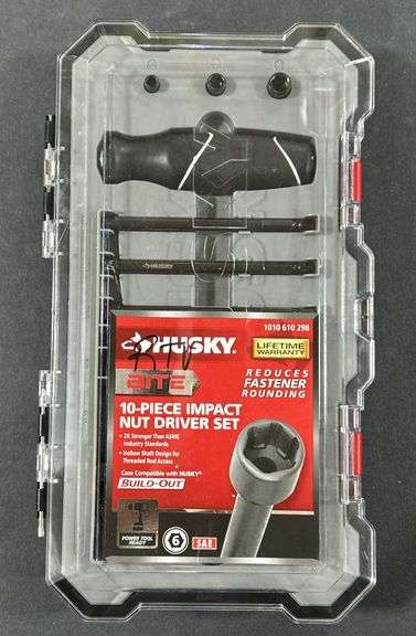 (EZ) Husky 7 Pc. Impact Nut Driver Set - Kraft Auction Service, LLC