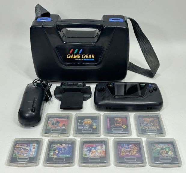 Sega Game Gear Portable Game System Lot - Kraft Auction Service, LLC
