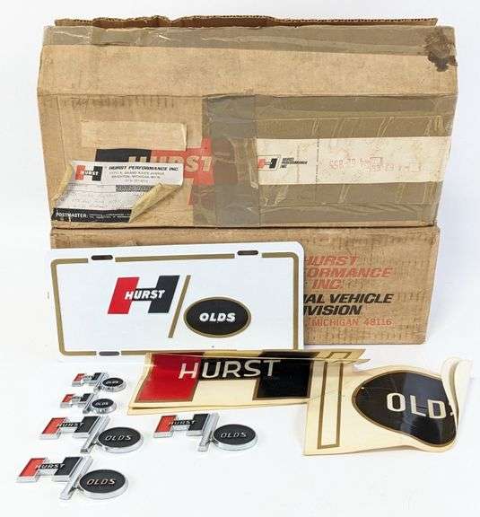 Rutherfords '74 Hurst Olds Indy 500 Pace Car Decal - Kraft Auction ...