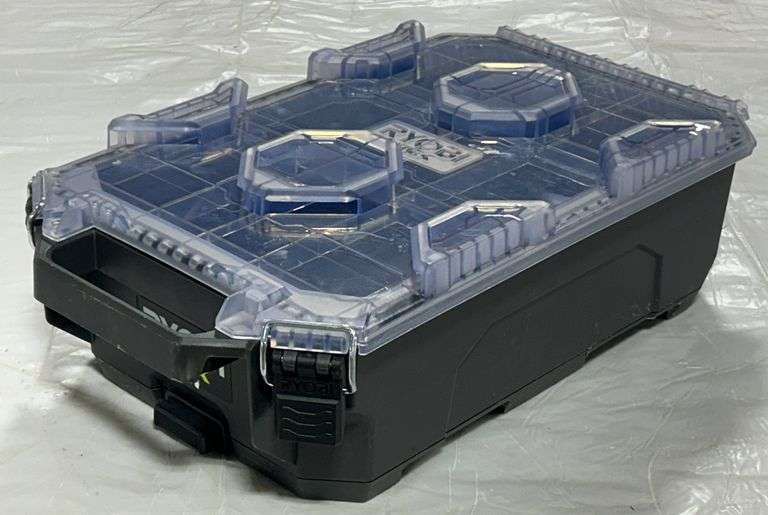 (EZ) Ryobi LINK Compact Modular Small Parts Organizer Tool Box - Kraft ...