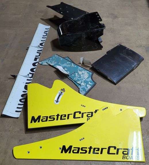 (J) Race Car & Boat Parts. Speedway Camo Endplate, Front Wing Flap ...