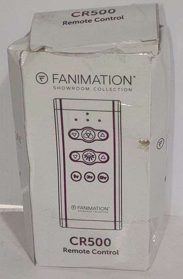 Fanimation 3-Speed Remote Control w/ Receiver - Kraft Auction Service, LLC