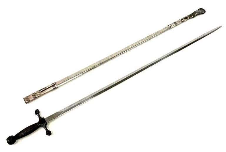 1968 Air Force Ceremonial Sword & Scabbard - Kraft Auction Service, LLC