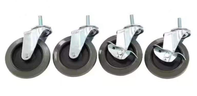 (EZ) 3M 3” Industrial Swivel Casters - Kraft Auction Service, LLC