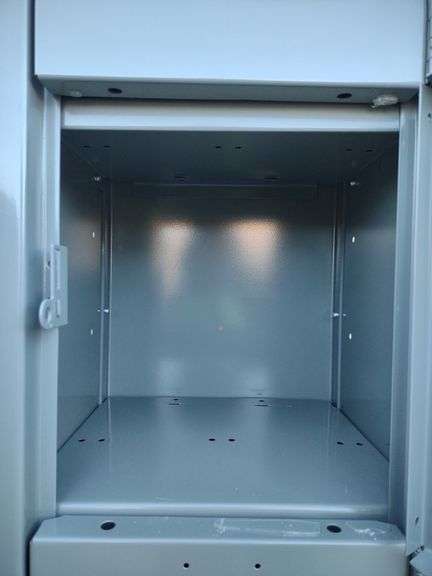 Vertical Locker System (6ft Tall) - Kraft Auction Service, LLC