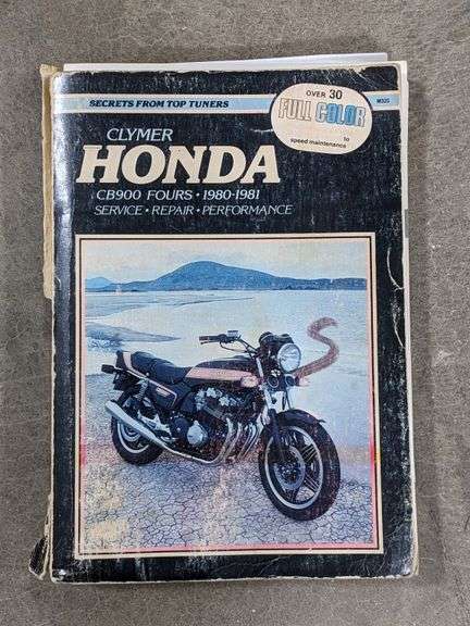 1981 Honda CB900C Motorcycle - Kraft Auction Service, LLC
