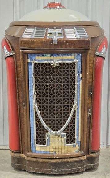 1940's Seeburg Model 147M Trashcan Jukebox - Kraft Auction Service, LLC
