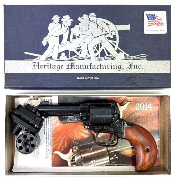 Heritage Rough Rider Combo .22 Cal Revolver in Box - Kraft Auction ...