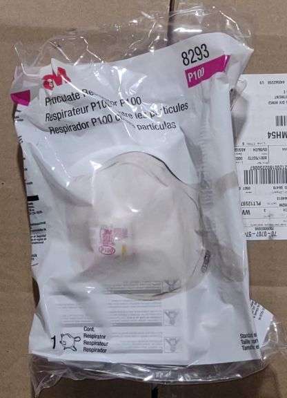 3M Particulate Respirator Masks - Kraft Auction Service, LLC